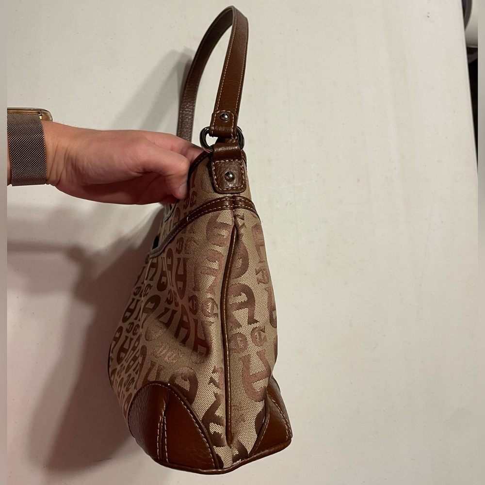 Vintage Etienne Aigner Signature Logo Purse Shoulder … - Gem